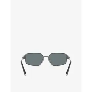 Tiffany & Co. Tf3111 Rectangle Metal Sunglasses
