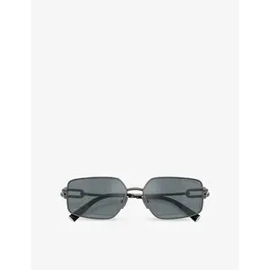 Tiffany & Co. Tf3111 Rectangle Metal Sunglasses