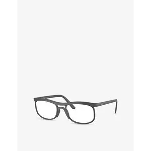 Ray-ban Pillow-frame Metal Optical Glasses - Grey