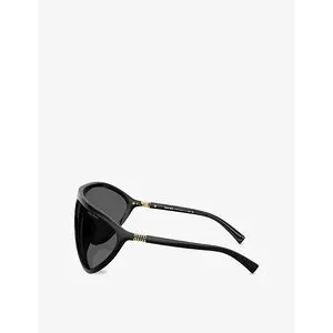 Miu Miu Aviator-frame Sunglasses - Black