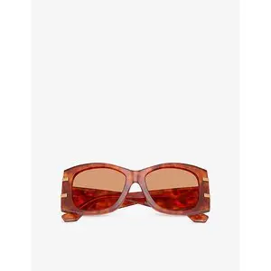Dolce & Gabbana Dg4501 Butterfly-frame Sunglasses - Brown
