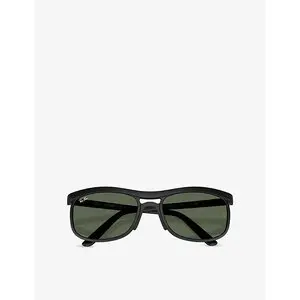 Ray-ban Rb4452 Liteforce Square-frame Peek Sunglasses - Black