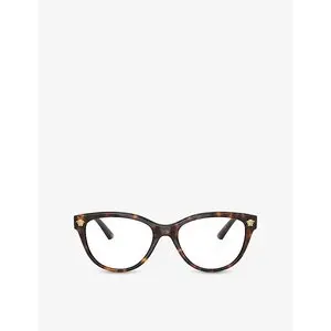 Versace Ve3365u Cat-eye Tortoiseshell Optical Glasses - Brown