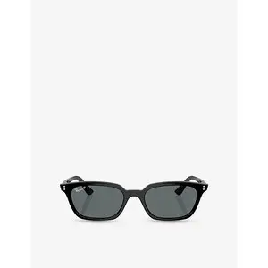 Ray-ban Pillow-frame Injected Sunglasses - Black
