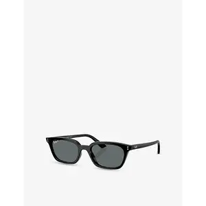 Ray-ban Pillow-frame Injected Sunglasses - Black