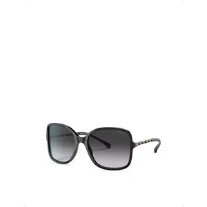 Chanel Ch5210q Square-frame Sunglasses