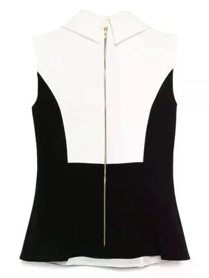 ISABEL SANCHIS Necktie Sleeveless Top