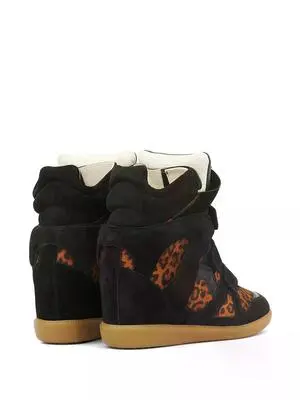 Isabel Marant Étoile Bekett Wedge Sneakers - Brown