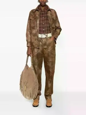 MARANT ETOILE Karima Shirt - Brown