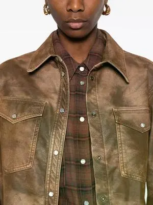 MARANT ETOILE Karima Shirt - Brown