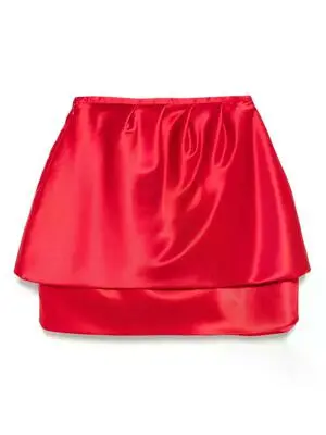 Vivetta A-line Mini Skirt - Red