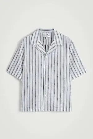 Cos Striped Resort Shirt