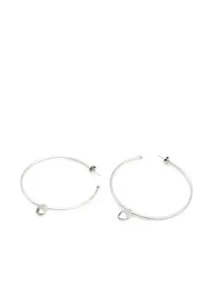 Isabel Marant Large Hoop Earrings - Silver