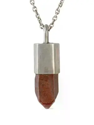 PARTS OF FOUR Iron Quartz Necklace - Silver