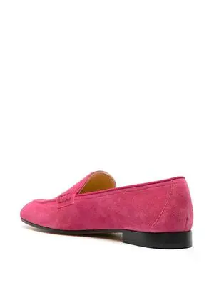 DOUCAL'S Penny-slot Suede Loafers
