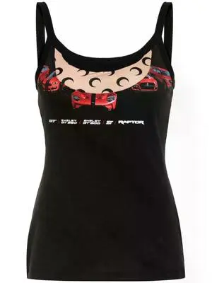 Marine Serre Frill Camis Tanks For Women