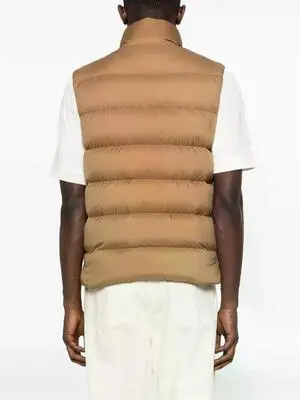 Moncler Tibb Quilted Gilet - Neutrals
