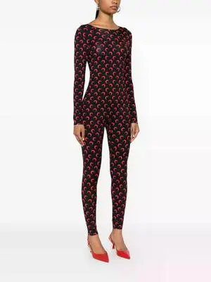MARINE SERRE Moon-print Jumpsuit