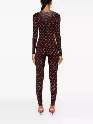 MARINE SERRE Moon-print Jumpsuit
