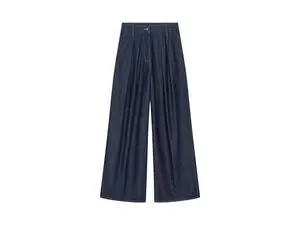 Dries Van Noten Wide Pleated Jeans - Toothpaste Degrade