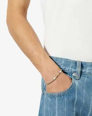Isabel Marant Gary Bead Bracelet - Silver