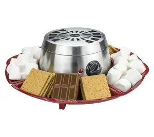 BRENTWOOD Indoor Electric Smores Maker Set - One-color
