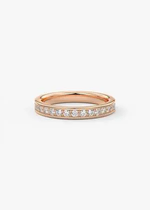 FRANK DARLING The Heirloom 2.5mm Diamond Eternity Band - Yellow Gold