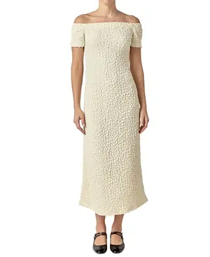 Textured Midi Dresses