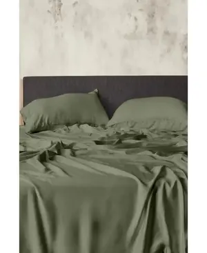 ETTITUDE Luxe Cleanbamboo Sateen+ Sheet Set - Cypress