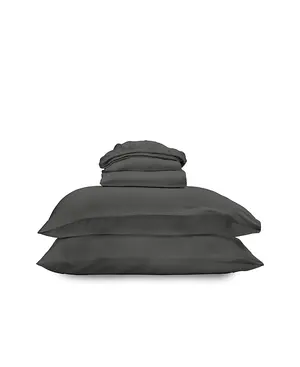 ETTITUDE Luxe Cleanbamboo Sateen+ Sheet Set, Queen Night