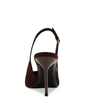 Schutz Alicia Slingback Pumps - Root Brown