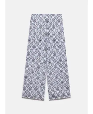 Mint Velvet Printed Wide Leg Trousers