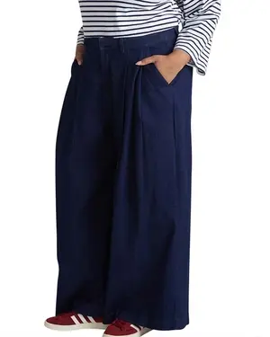Universal Standard Denim Wide Leg Pants
