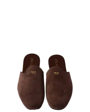 Prada Suede Mules
