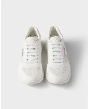 Prada Prax 01 Fabric Sneakers - White