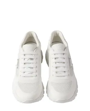 Prada Prax 01 Fabric Sneakers - White