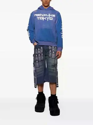 RENSUKE TOKYO Logo Print Hoodie