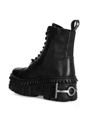 NEW ROCK Lace-up Platform Boots