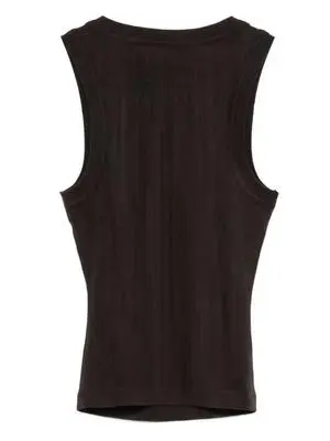 Citizens Of Humanity Button-front Ribbed Tank Top