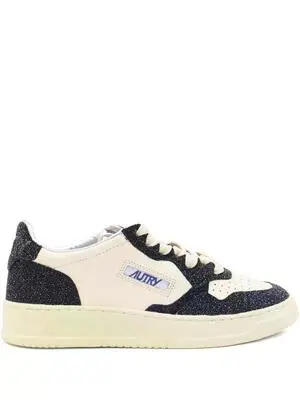AUTRY Medalist Glitter-panel Low-top Sneakers