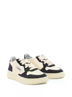 AUTRY Medalist Glitter-panel Low-top Sneakers