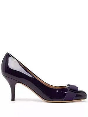 FERRAGAMO Carla 70 Pumps - Purple