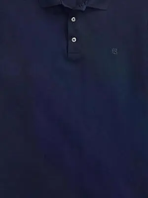 Ralph Lauren Purple Label Cotton Polo Shirt - Blue