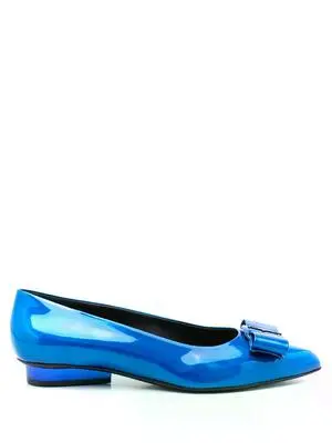 FERRAGAMO Viva Ballet Flats - Blue
