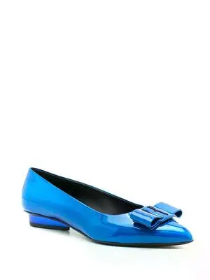 FERRAGAMO Viva Ballet Flats - Blue