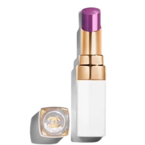 Chanel Rouge Coco Baume Shine Hydrating Beautifying Tinted Lip Balm Buildable Color Charming Lilac