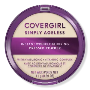 COVERGIRL Simply Ageless Instant Wrinkle Blurring Pressed Powder Translucent