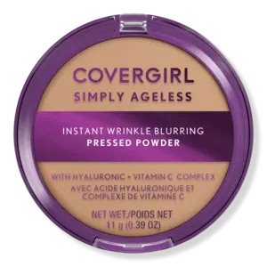 COVERGIRL Simply Ageless Instant Wrinkle Blurring Pressed Powder Buff Beige