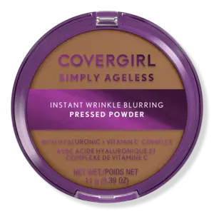 COVERGIRL Simply Ageless Instant Wrinkle Blurring Pressed Powder Soft Sable