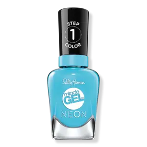 SALLY HANSEN Miracle Gel Nail Polish, Blues & Greens - Miami Ice Neon